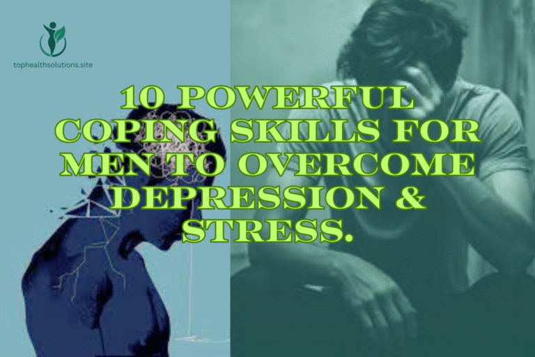 10 Powerful Coping Skills for Men Depression to Reclaim Life.